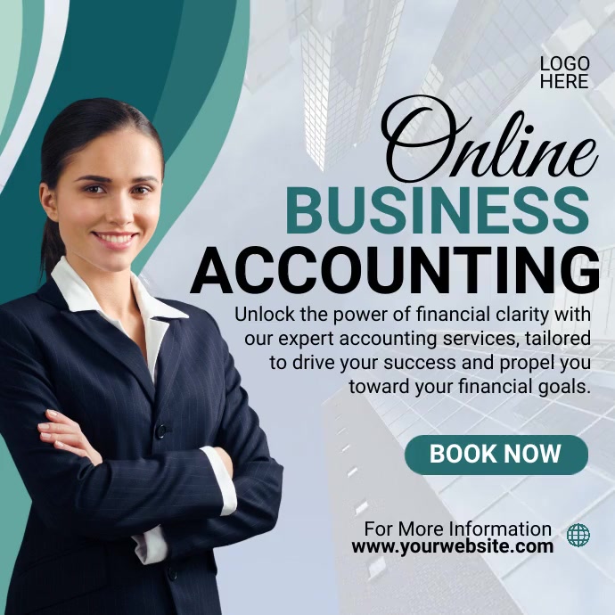 Copy of Online Business Accounting | PosterMyWall