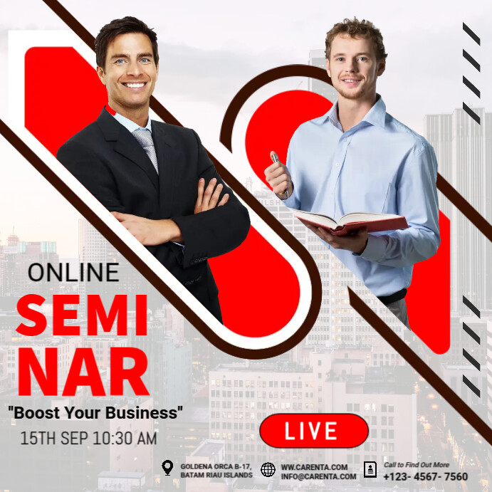 Online Business Template | PosterMyWall