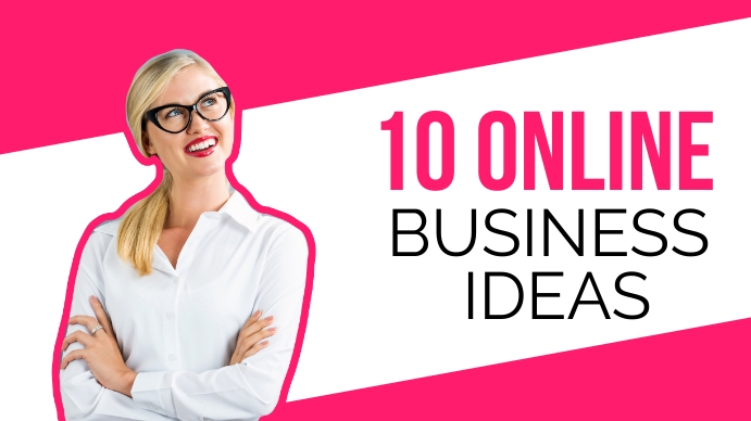 Online Business Idea YouTube Thumbnails Template | PosterMyWall