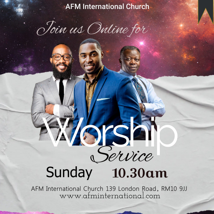 Online Church 2 (9) Template | PosterMyWall