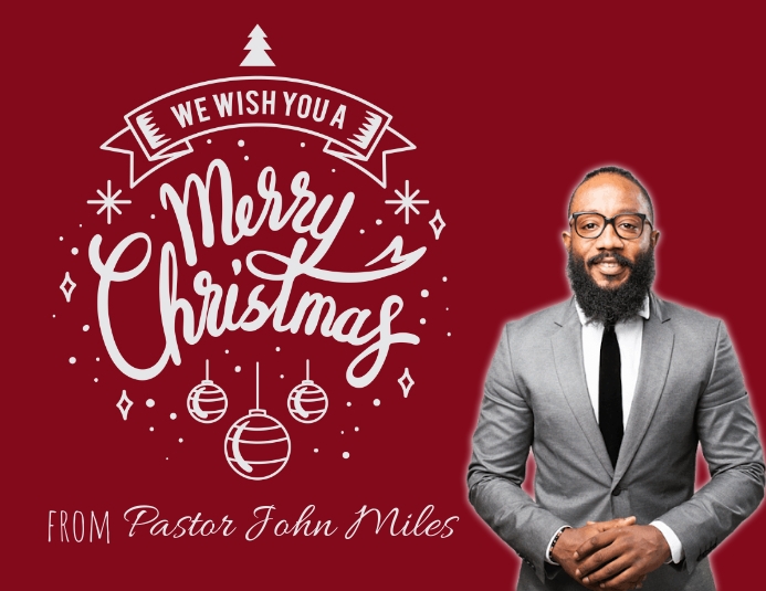 Copy of online church christmas cards free template | PosterMyWall