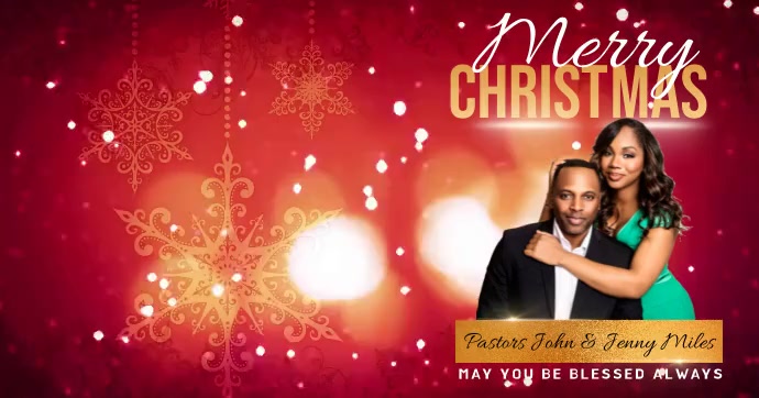 Copy of online church christmas cards free template | PosterMyWall