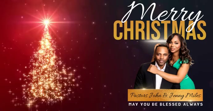 online church christmas cards free template | PosterMyWall