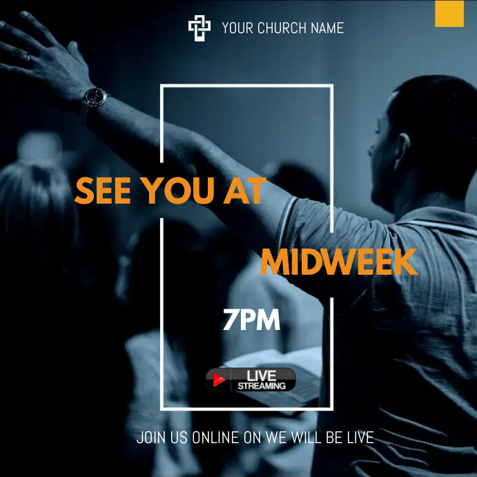 Online Church Template | PosterMyWall