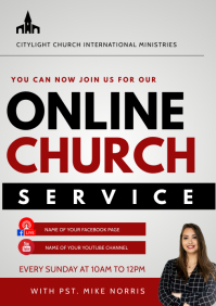 church flyer Template | PosterMyWall