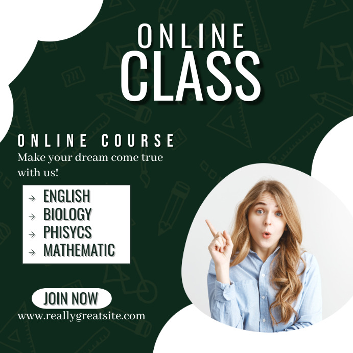 Copy of Online Class, Online Course | PosterMyWall