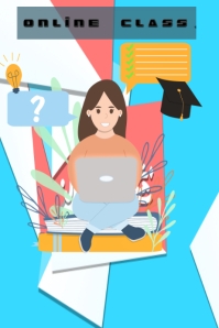 Online class Template | PosterMyWall