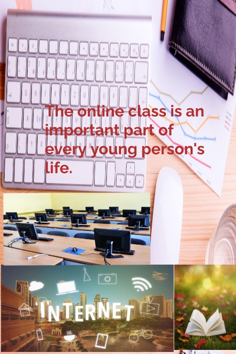 Online class Template | PosterMyWall
