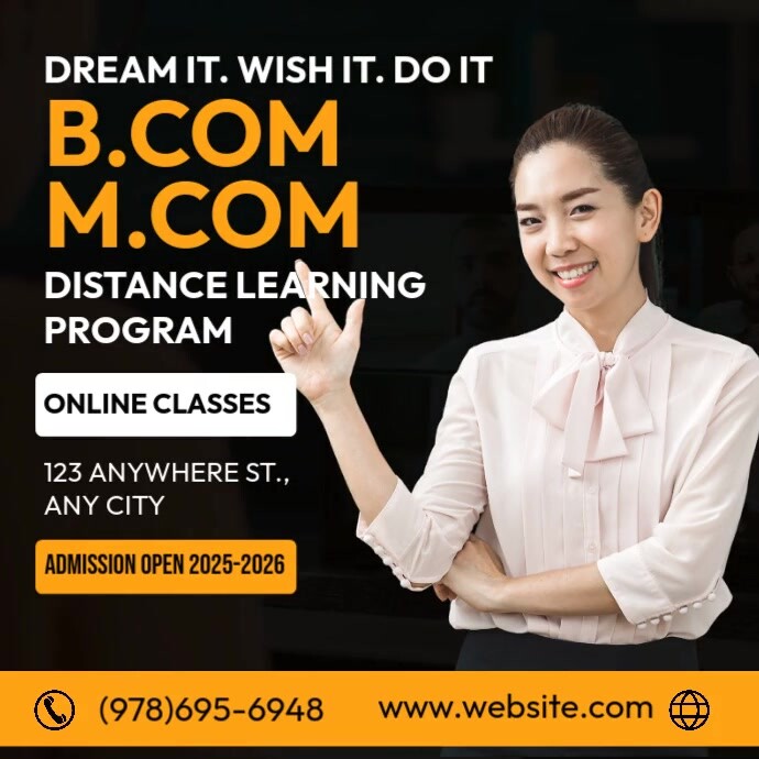 Copy of Online Classes | PosterMyWall