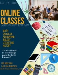 ONLINE CLASSES TEMPLATE | PosterMyWall