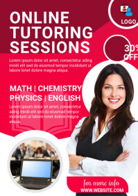 Online Class Tutoring flyer Template | PosterMyWall