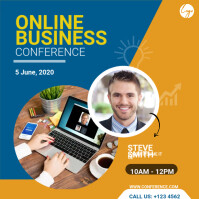 Online Conference Template | PosterMyWall