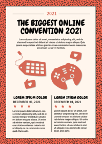 Online Convention Ads Template | PosterMyWall