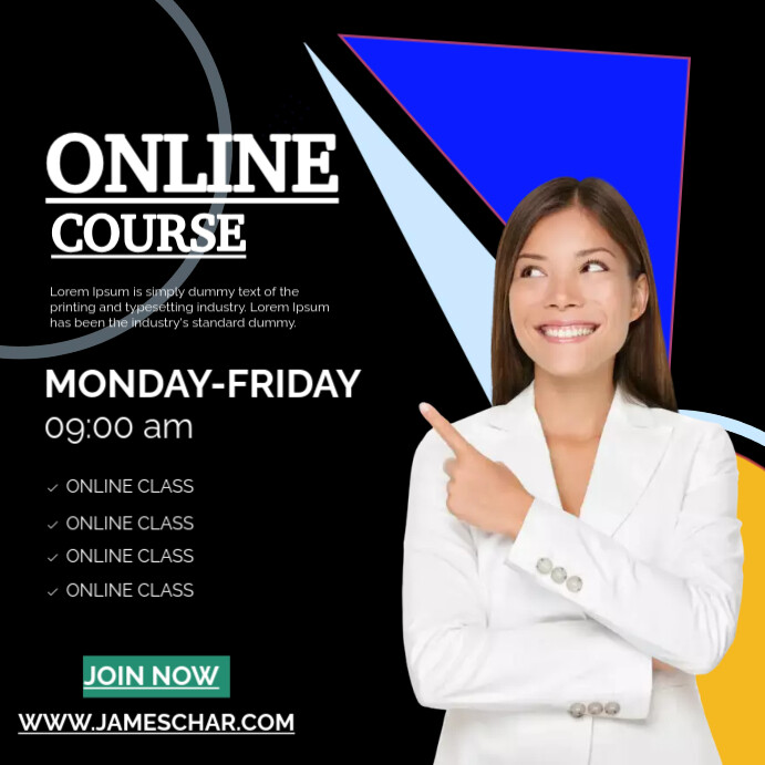 Copy of ONLINE COURSE | PosterMyWall