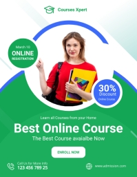 Online Course Flyer Template | PosterMyWall