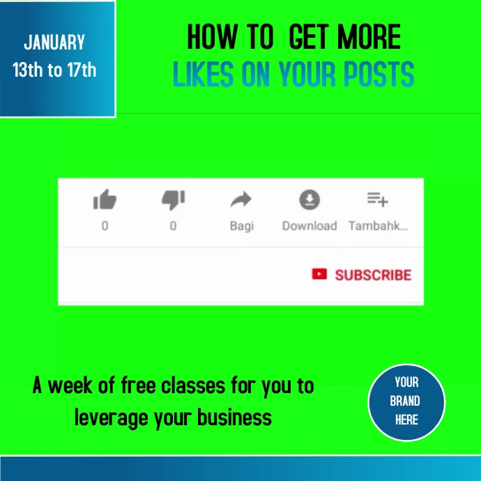 Online course Instagram Template | PosterMyWall