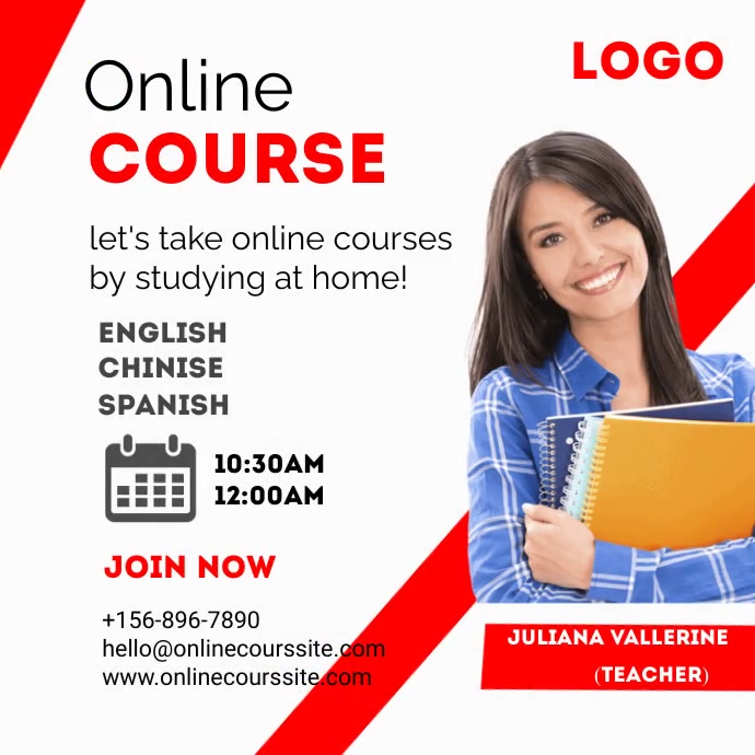 Online Course Instagram Post Template | PosterMyWall