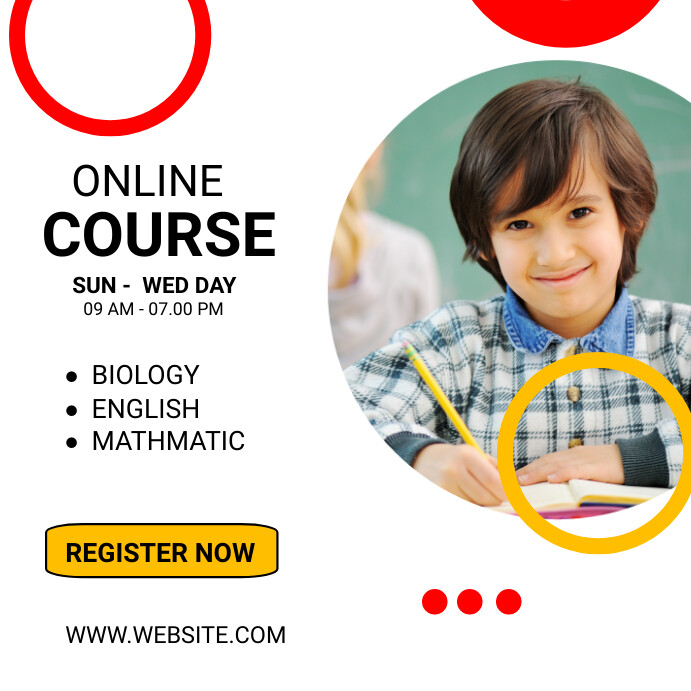 Plantilla de Online Course Instagram Post | PosterMyWall