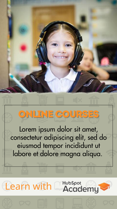 Copy of Online course Instagram story template | PosterMyWall