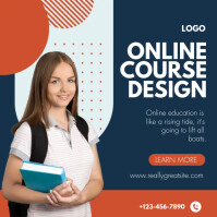 online course learning template | PosterMyWall