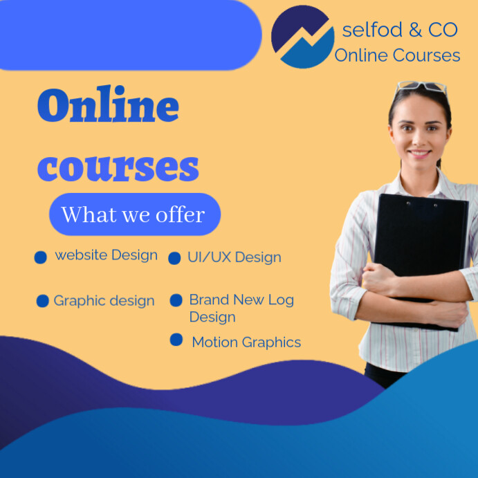 Online courses Template | PosterMyWall