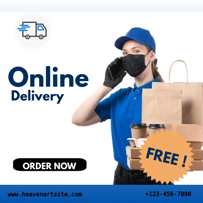 online delivery template | PosterMyWall