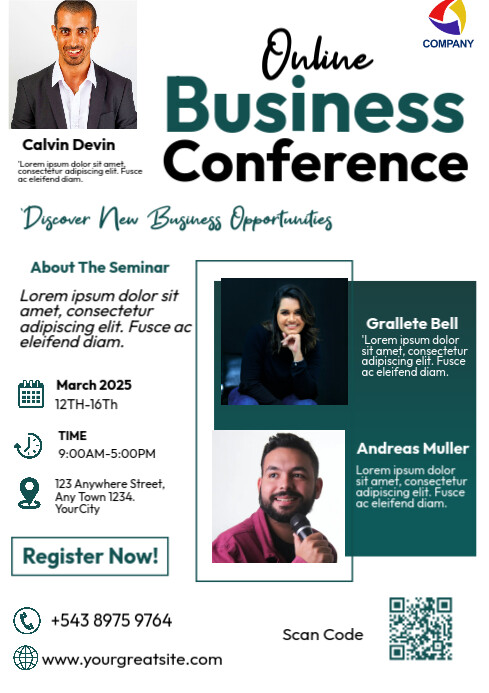 Online digital Event Template | PosterMyWall