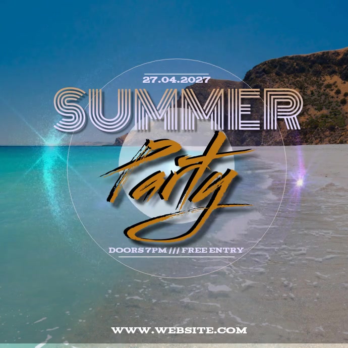 ONLINE DIGITAL VIDEO EVENT TEMPLATE | PosterMyWall