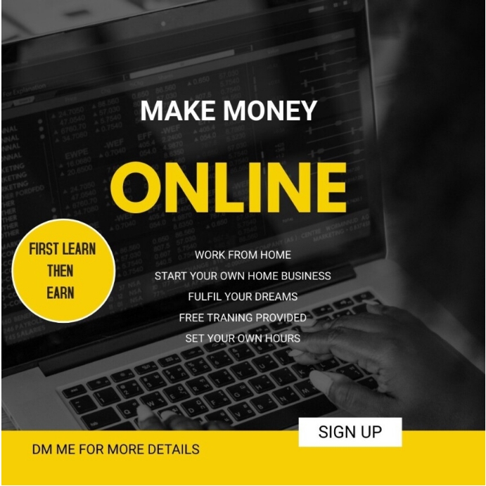 Copy of Online Earning Poster | PosterMyWall