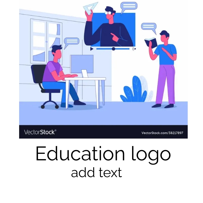 Online education logo design template. | PosterMyWall