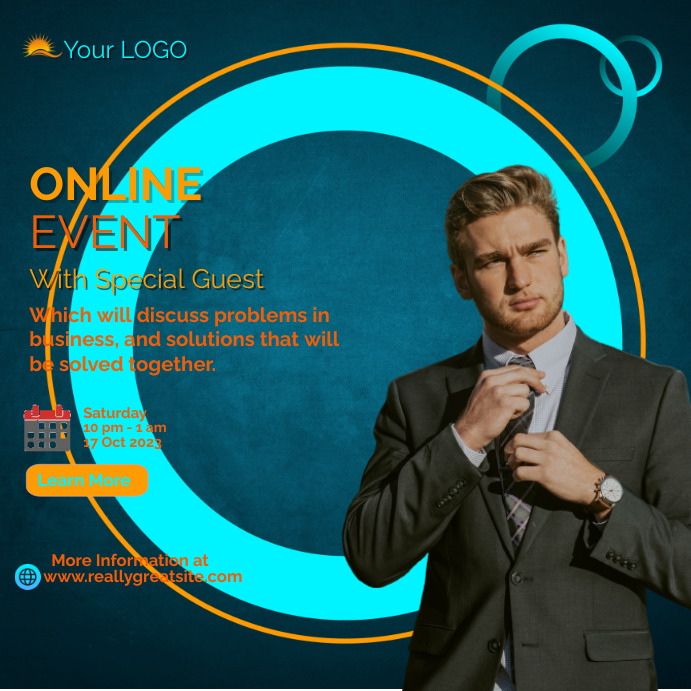 Online Event Poster Template | PosterMyWall