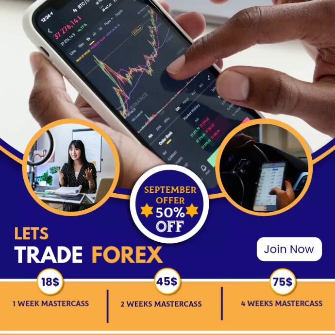 online forex trading training classe video ad Template | PosterMyWall