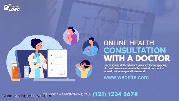 Copy of Online Health Consultation Ad | PosterMyWall