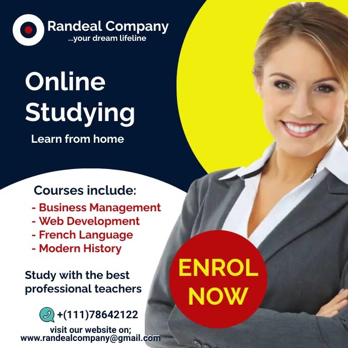 Online Home Study Template | PosterMyWall