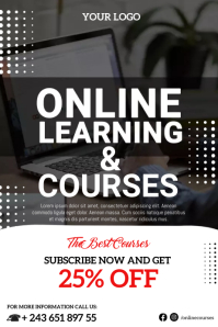 Online Course Flyer Template | PosterMyWall
