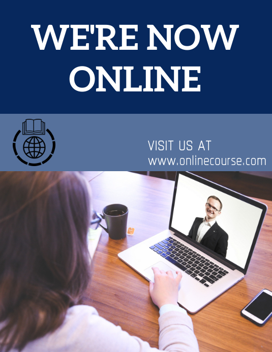 Online Learning advertisement templates | PosterMyWall