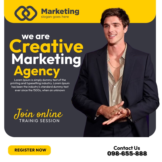 Online Marketing Ads Template | PosterMyWall