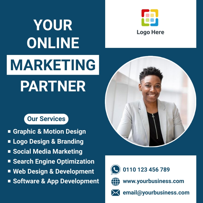 online marketing agency Template | PosterMyWall