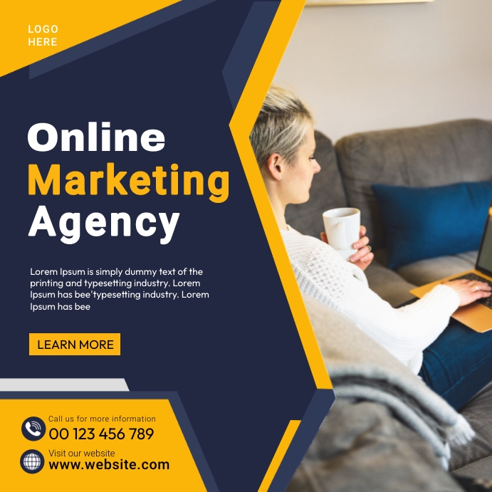 Copy of Online Marketing agency | PosterMyWall