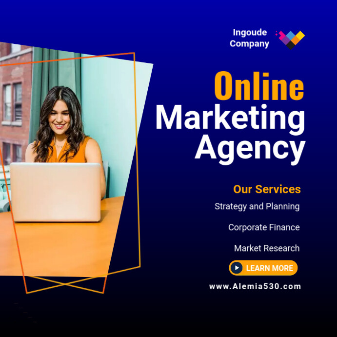 Copy of Online Marketing Agency | PosterMyWall