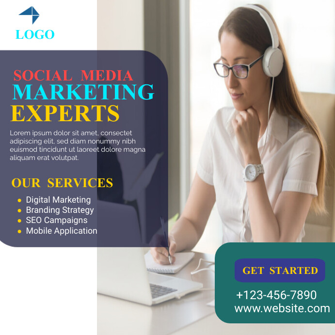 Online Marketing Template | PosterMyWall