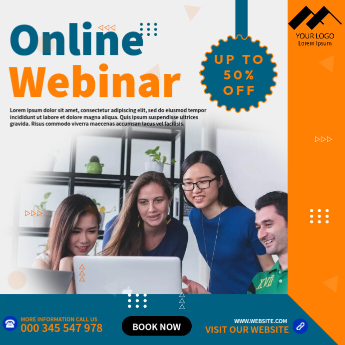 Online Marketing Template | PosterMyWall