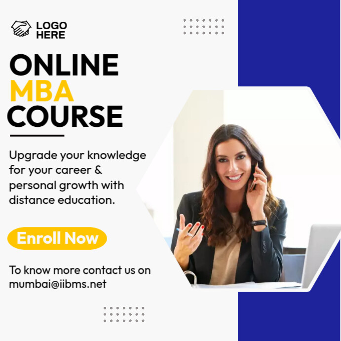 Copy Of Online MBA Course PosterMyWall Copy Of Online MBA Course PosterMyWall