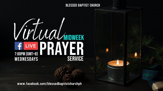 Online Midweek Prayer Template | PosterMyWall