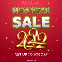 ONLINE NEW YEAR SALE AD TEMPLATE | PosterMyWall