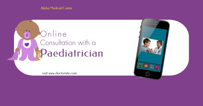 Copy of online pediatrician appointment flyer | PosterMyWall