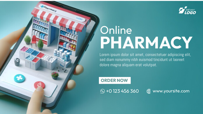 Copy of Online Pharmacy Ad | PosterMyWall