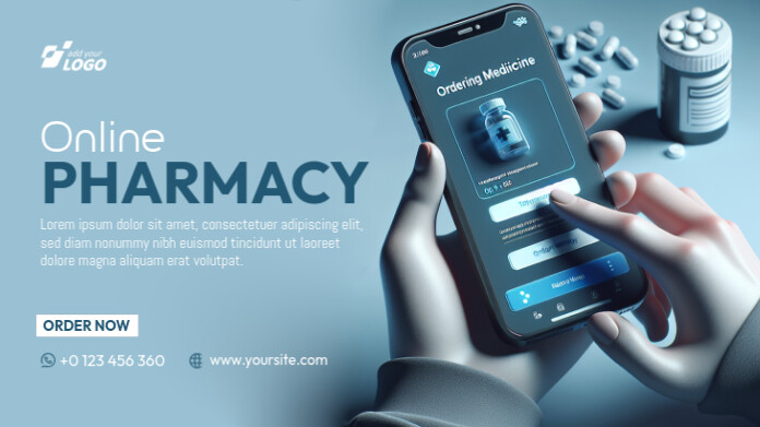 Plantilla de Online Pharmacy Ad | PosterMyWall