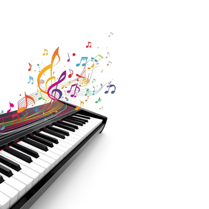 online piano class flyer design template | PosterMyWall