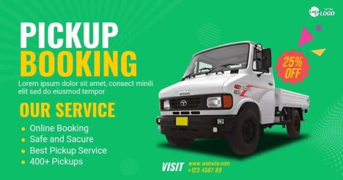 Online Pickup Service Ad Template | PosterMyWall